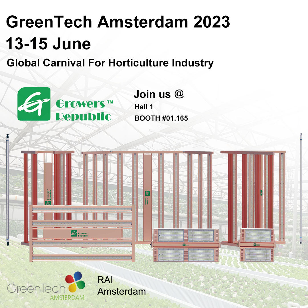 GreenTech Amsterdam 2023 13-15 June – Growers-republic